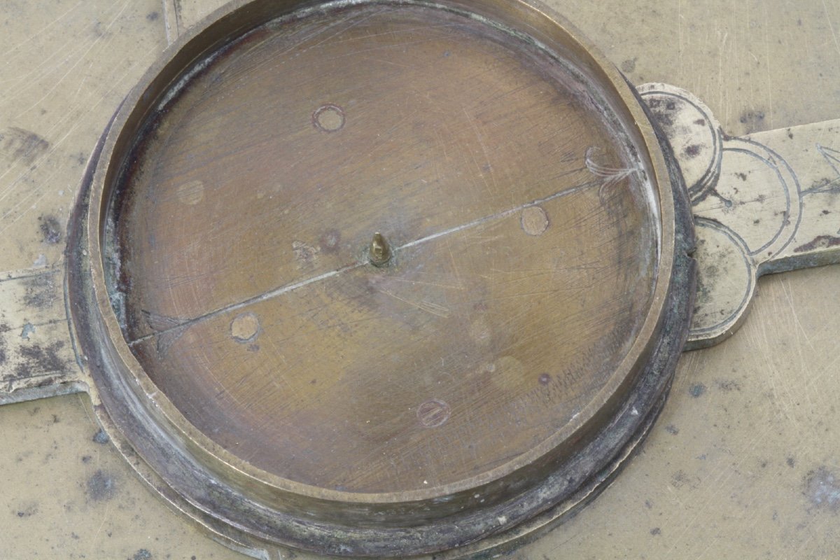 Proantic: Early 16th Century Italian Sundial (italian Hours) With Theo