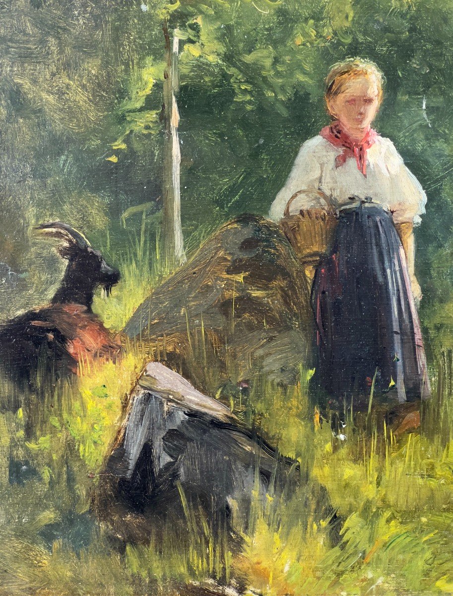 Proantic: Louis émile Adan - The Shepherdess