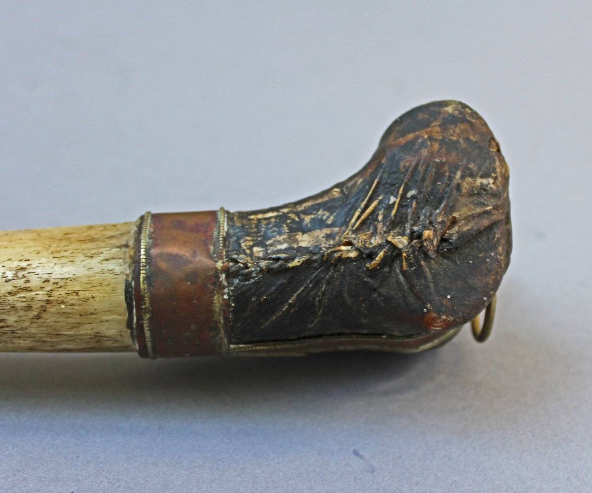 Proantic: Antique Tibetan Tantric Buddhist Kangling (human Thigh Bone