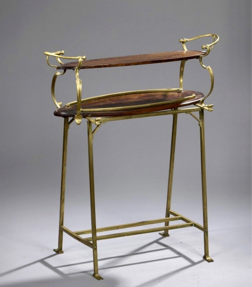 Proantic: Desserte à Cherry Art Nouveau De William Tonks & Sons Liber