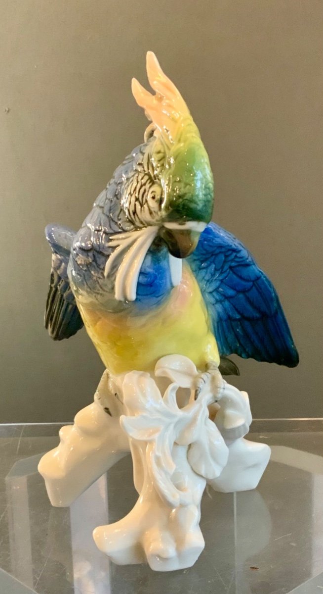 Proantic: Porcelain Parrot Karl Ens