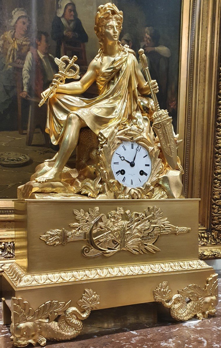 Important Signed Mythological Pendulum