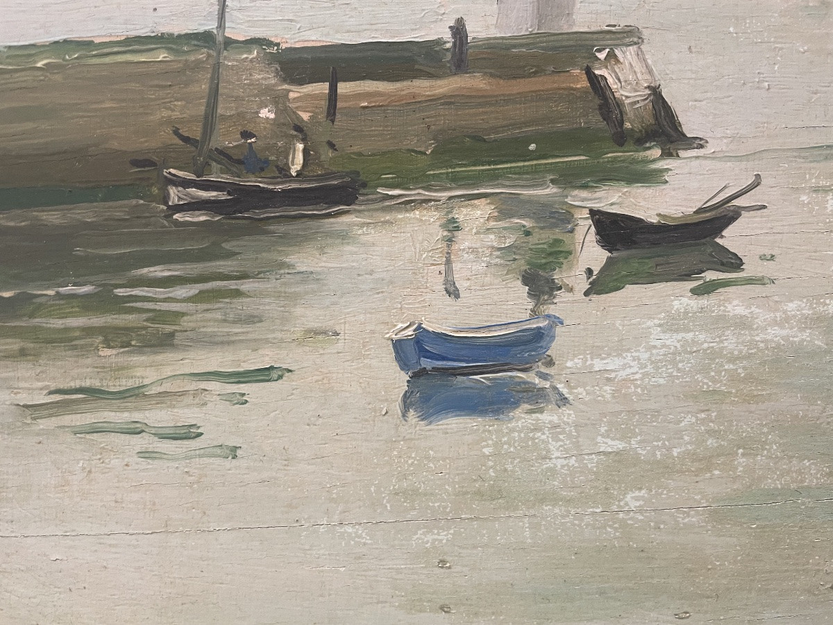 Proantic: Jean Helleu 1894-1985, Saint Vaast, Oil