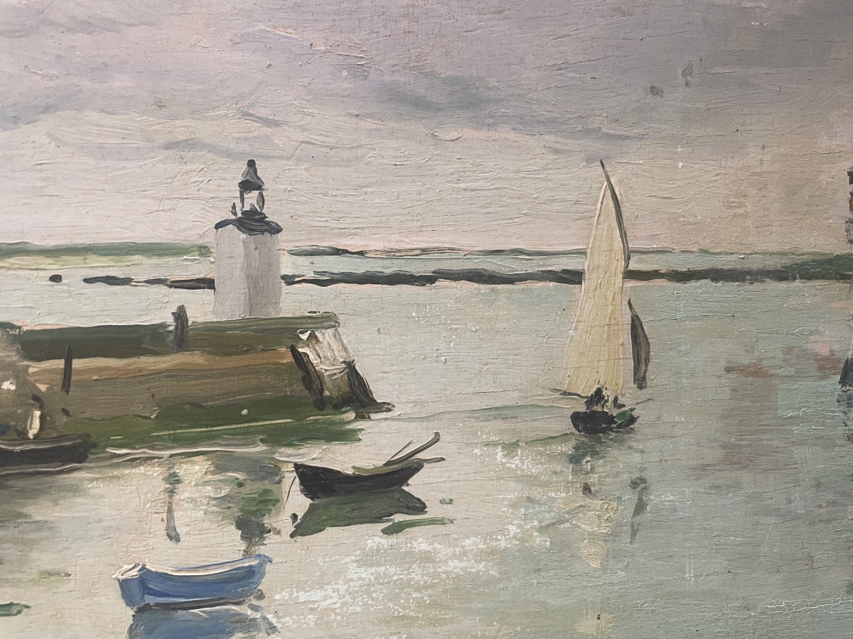 Proantic: Jean Helleu 1894-1985, Saint Vaast, Oil