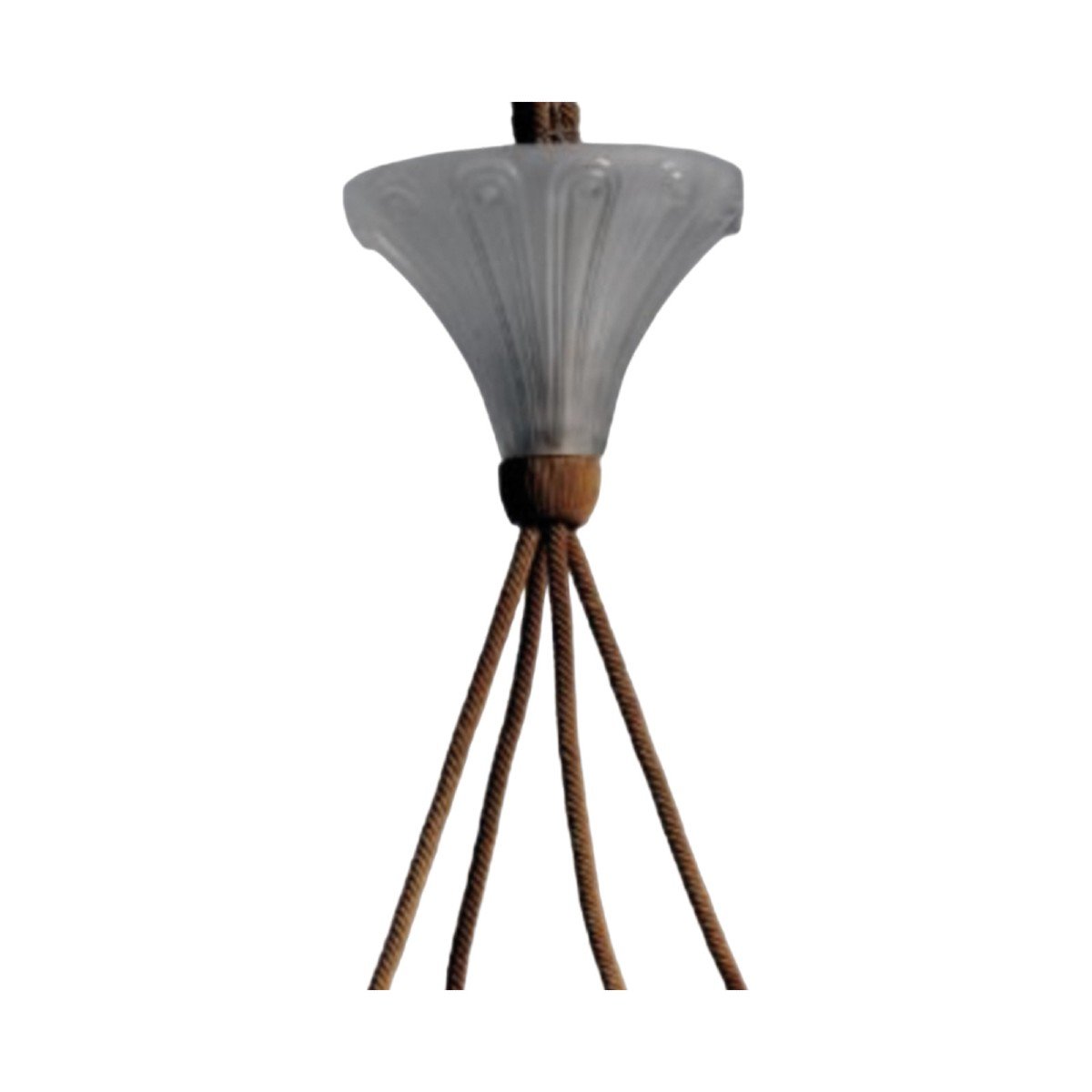 Proantic: René Lalique: Ceiling Light "dalhias"