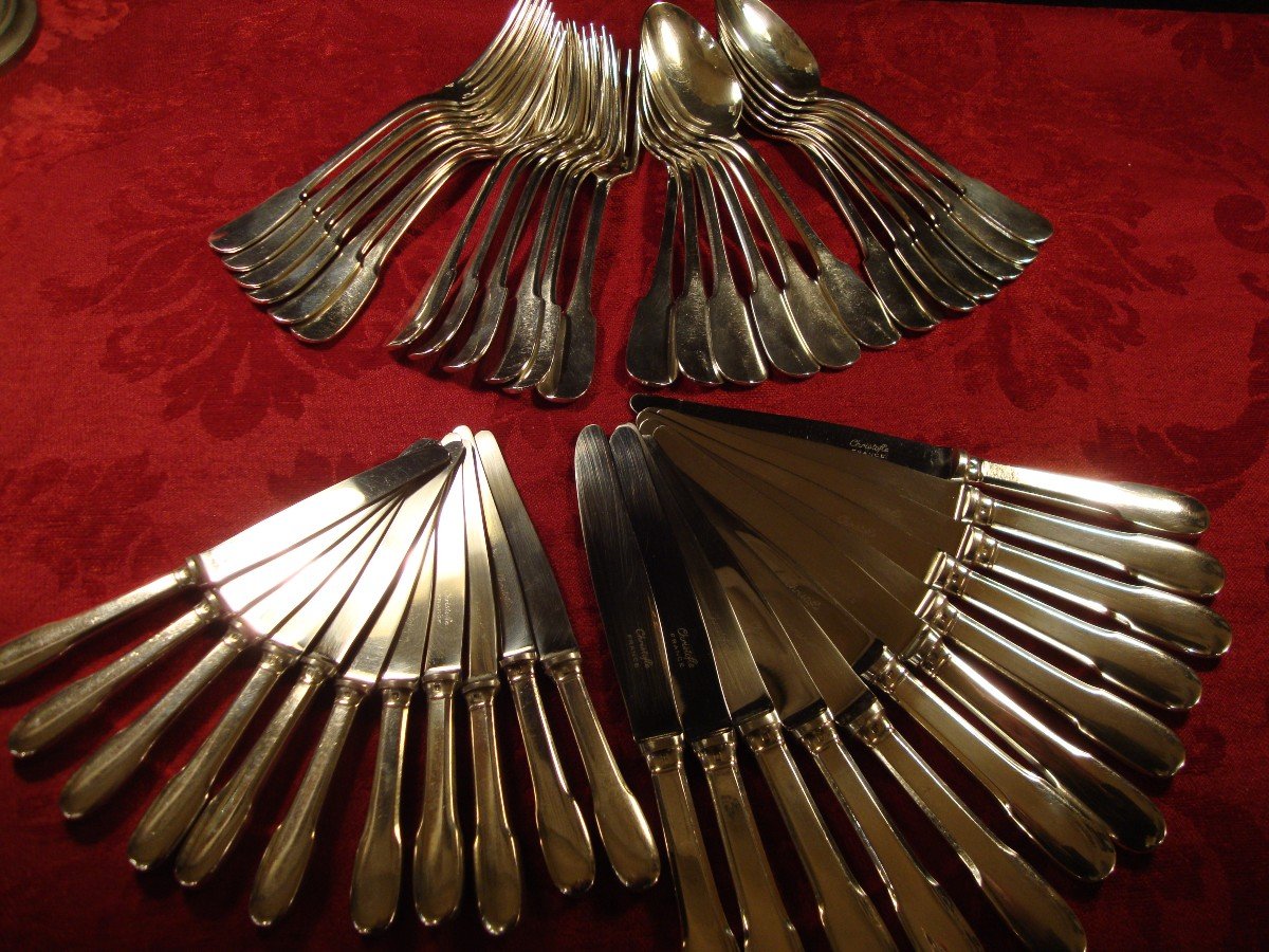 Christofle Silver Plated Cutlery