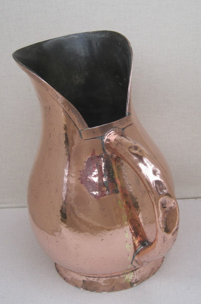 Proantic: Broc De Chai, In Copper. Cognac Region. 18th Century.