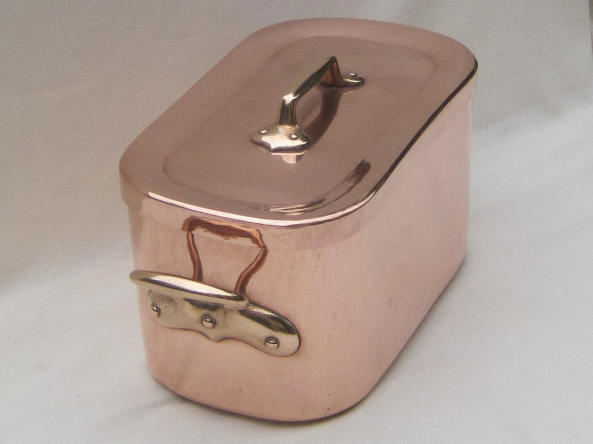 Proantic: Copper Braising Pan. 19th Century.