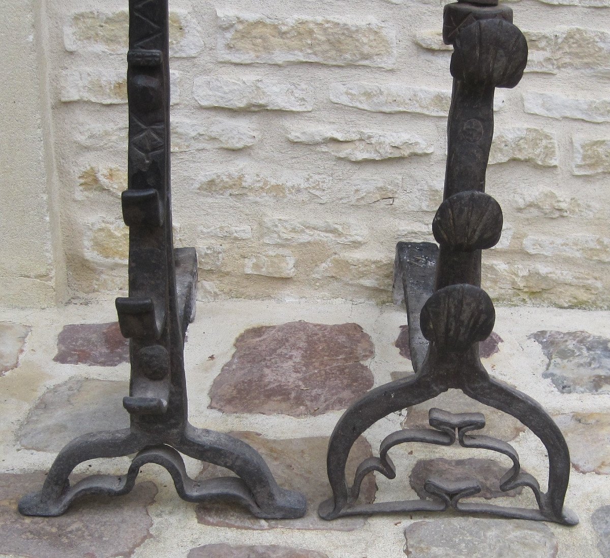 Proantic: Wrought Iron Hatch. XV-xvith Century.