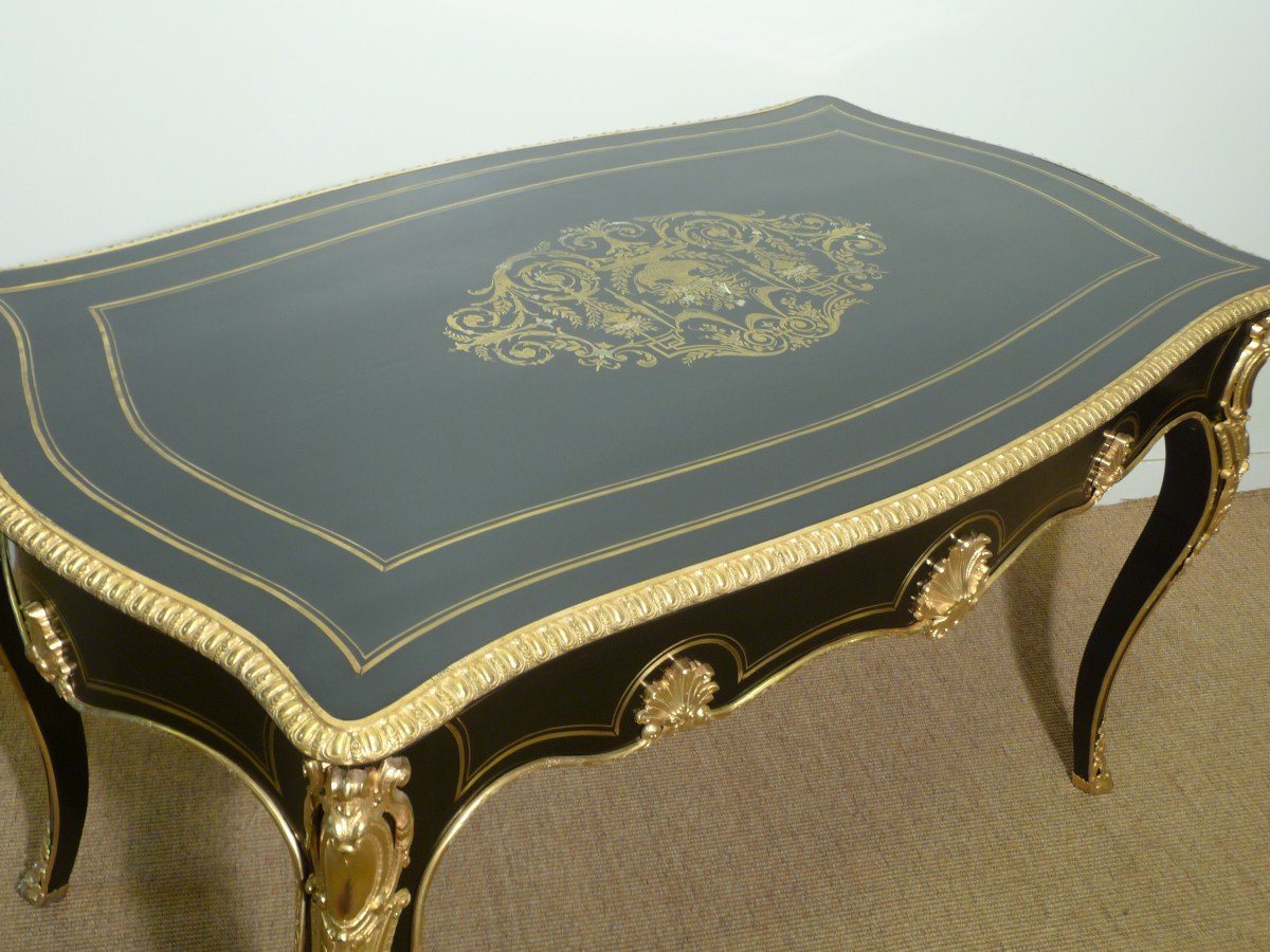 Boulle Marquetry Desk