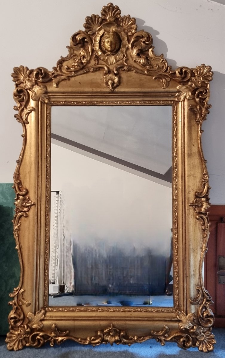 Proantic Venetian Mirror In Luigi Filippo Style Mid 19th Century