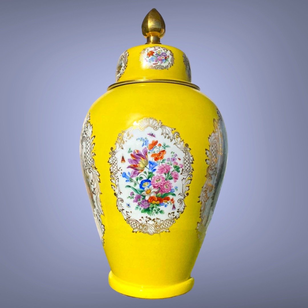 Proantic: Large Meissen Vase 19th Century, 62 Cm