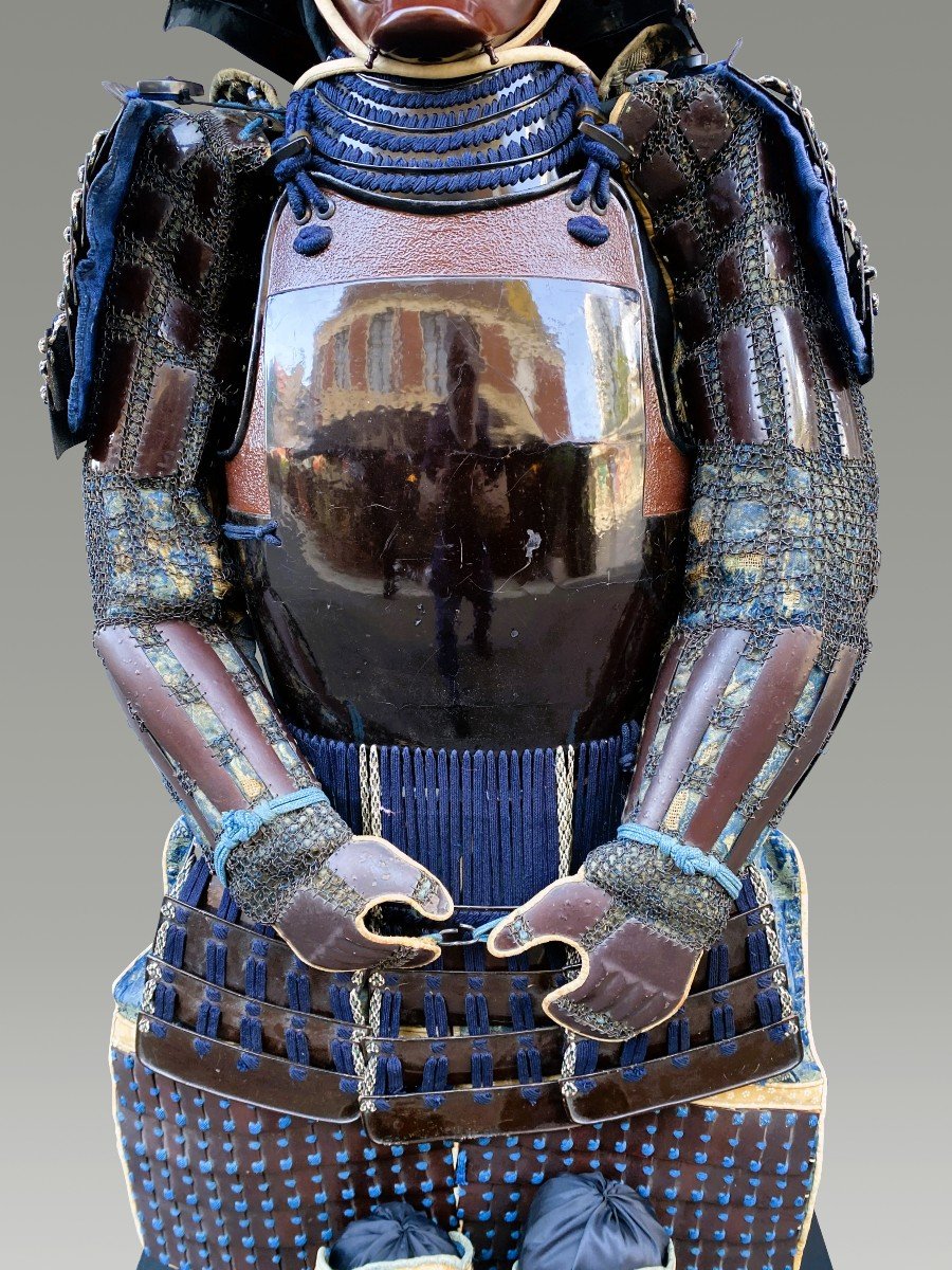 Proantic: Samurai Armor Late Edo XVIII Eme (1603-1868) With Lacquered