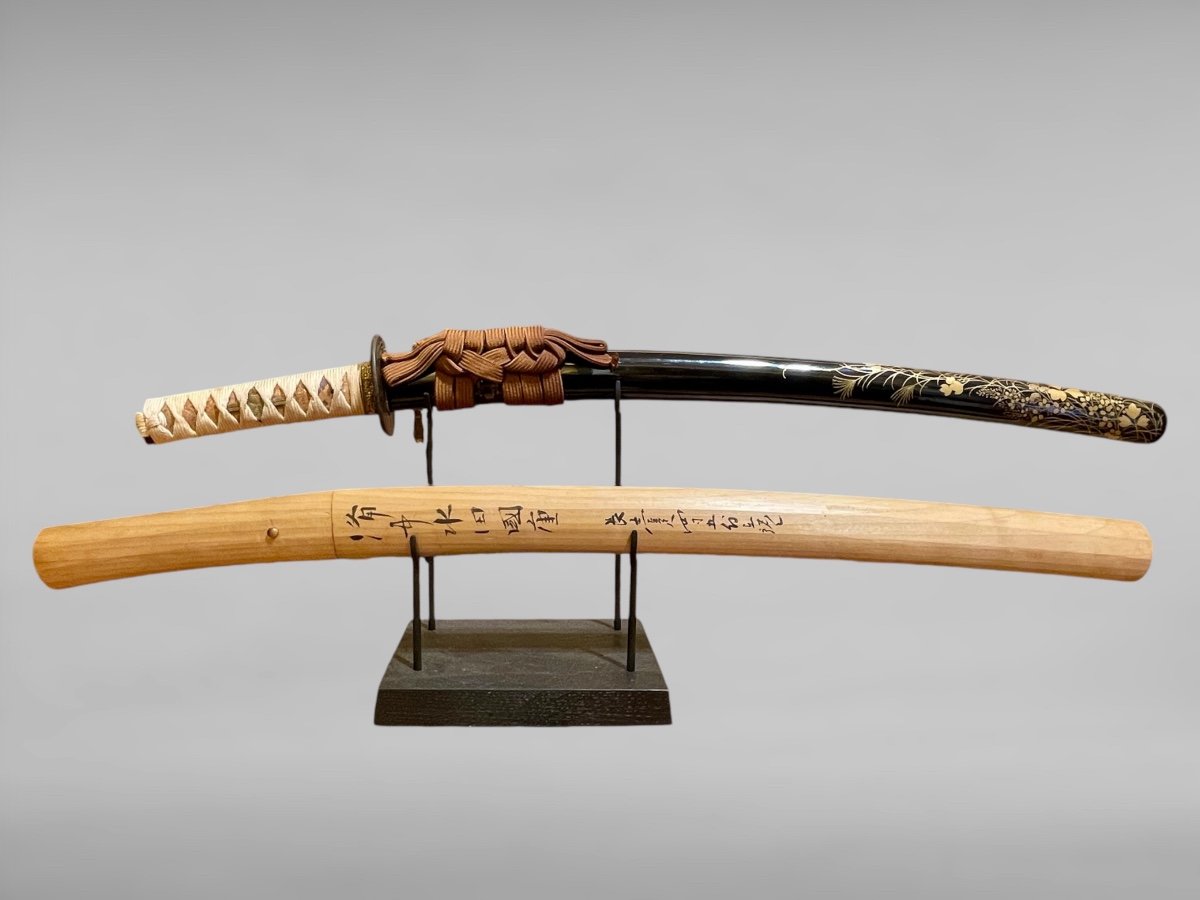 Proantic: Japanese Wakizashi Sword, Two Certificates - Edo Period (160