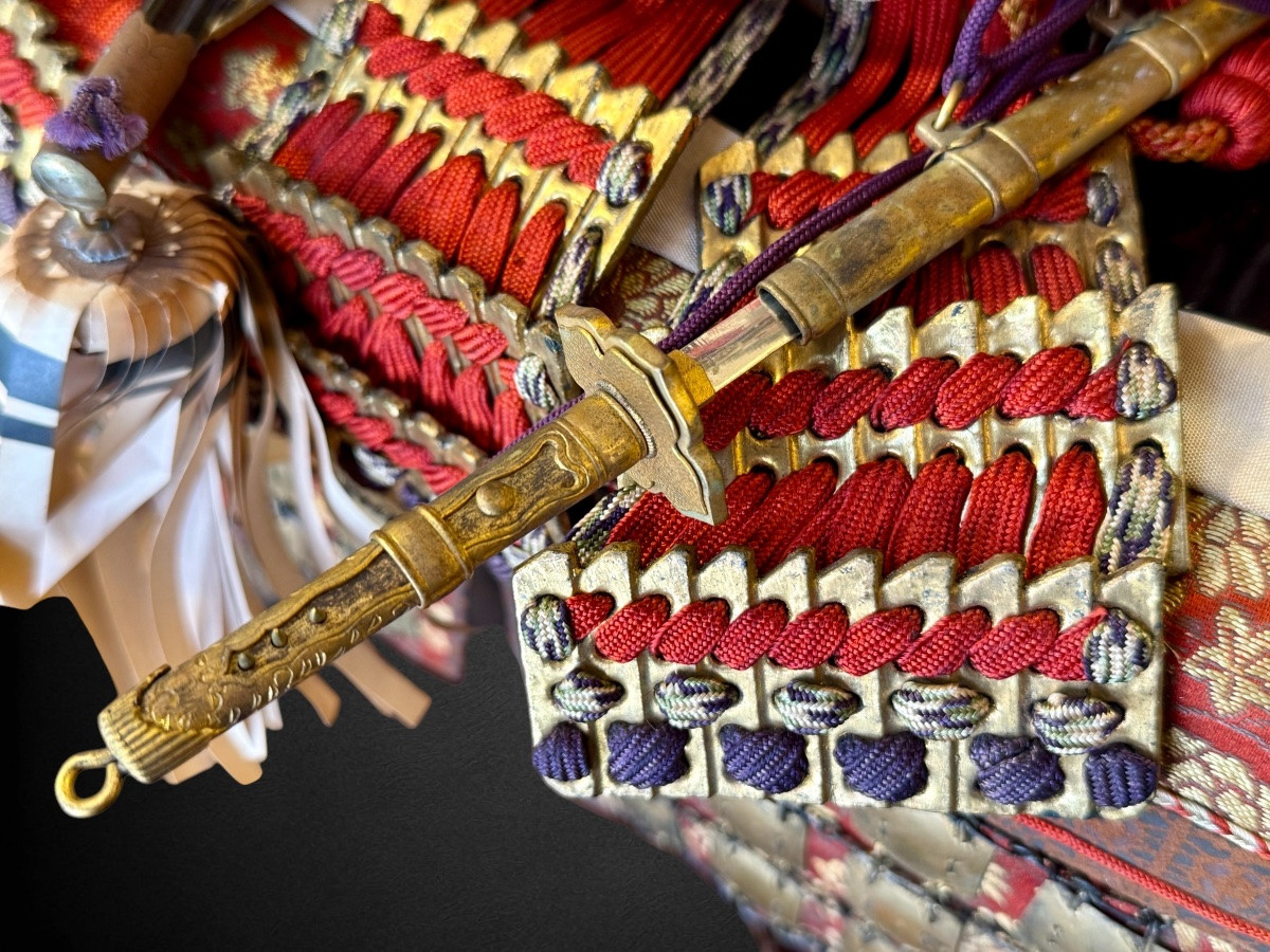 Proantic: Armure Miniature Pour La Cérémonie Du Genpuku Ou Seijin Shik