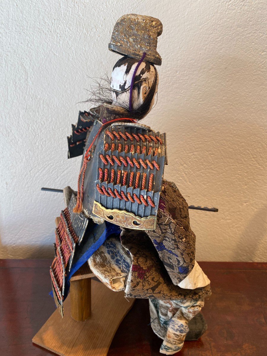 Proantic: Paper And Fabric Samurai Doll