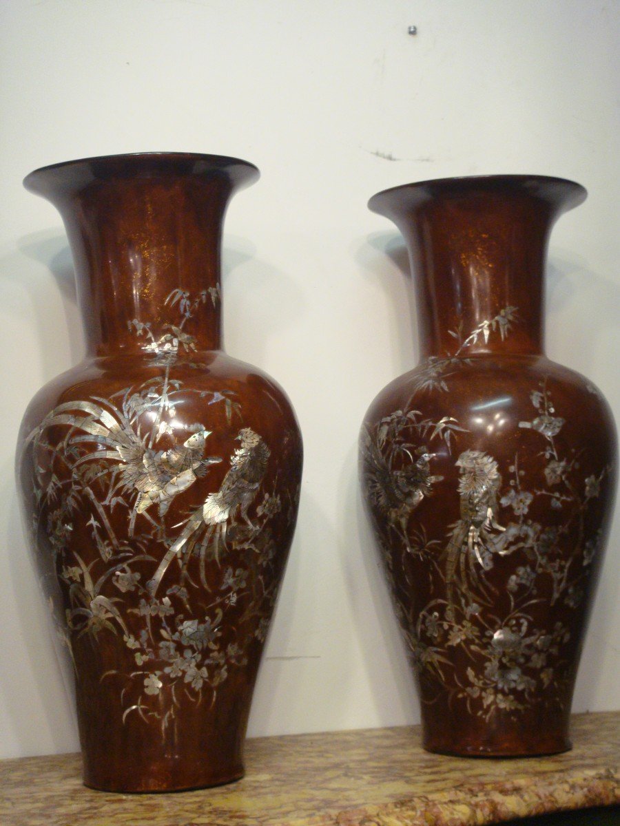 Proantic: Pair Of Vietnamese Vases