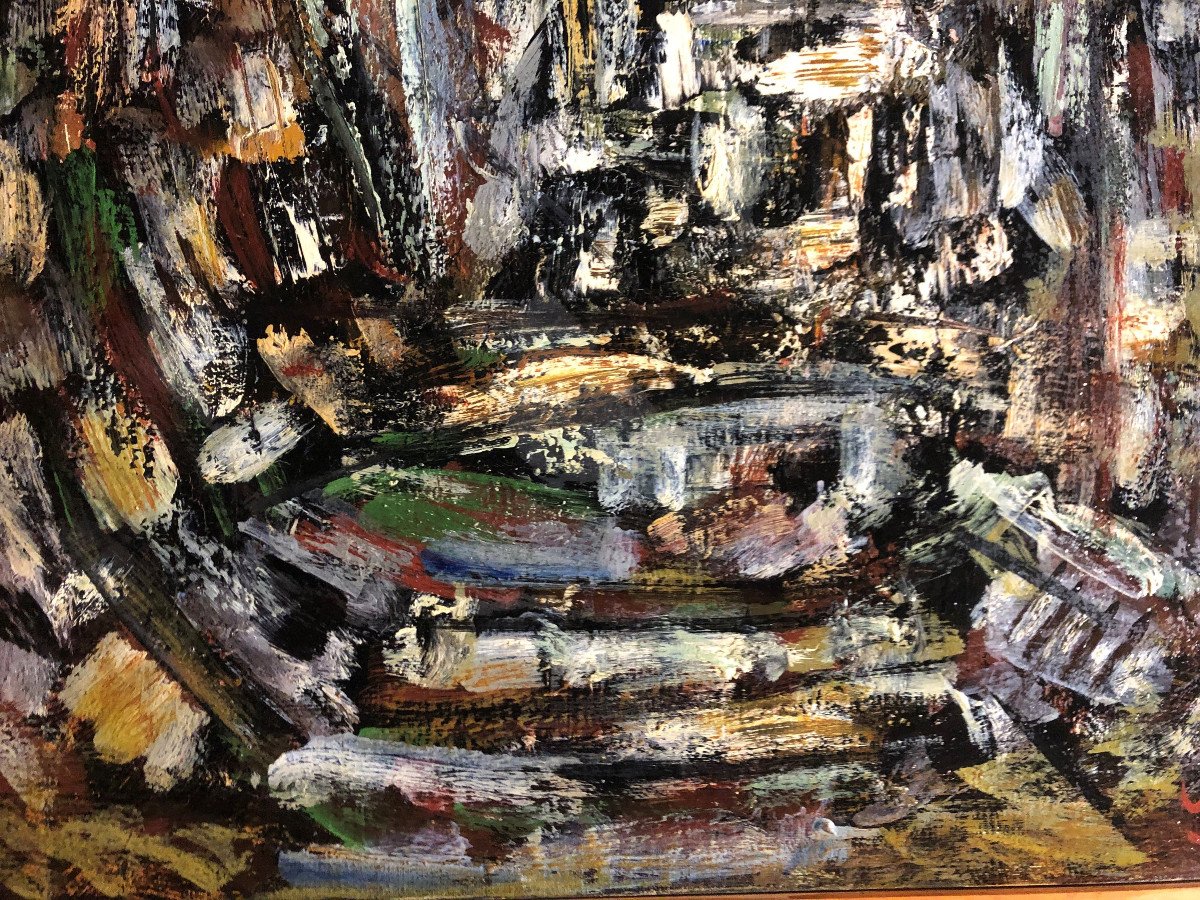 Proantic: Joseph LEVIN (1894-1979): "Composition" Abstraction Lyrique