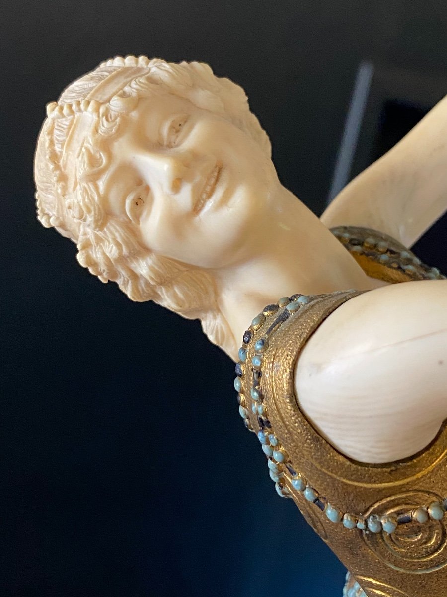 Proantic: Descomps Joe - Chryselephantine Statue