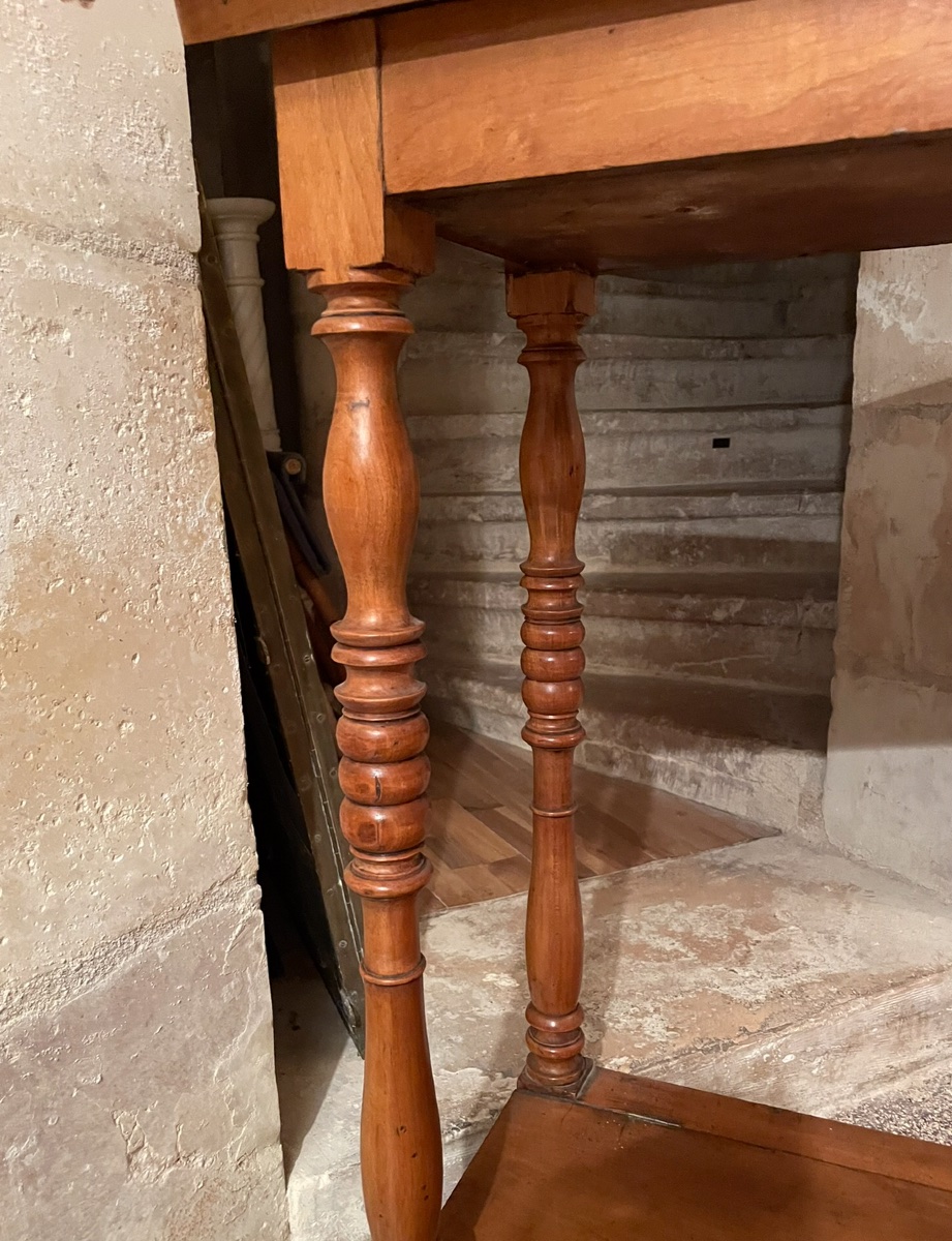 Proantic: Oratoire De Style Louis XIII , Meuble Pupitre Et écritoire