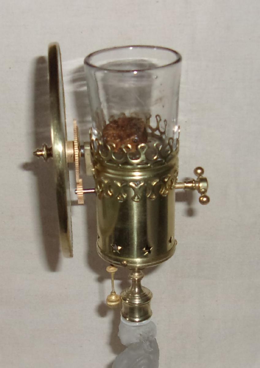 Proantic: Mysterious Clock (night Light) By Eugène Farcot