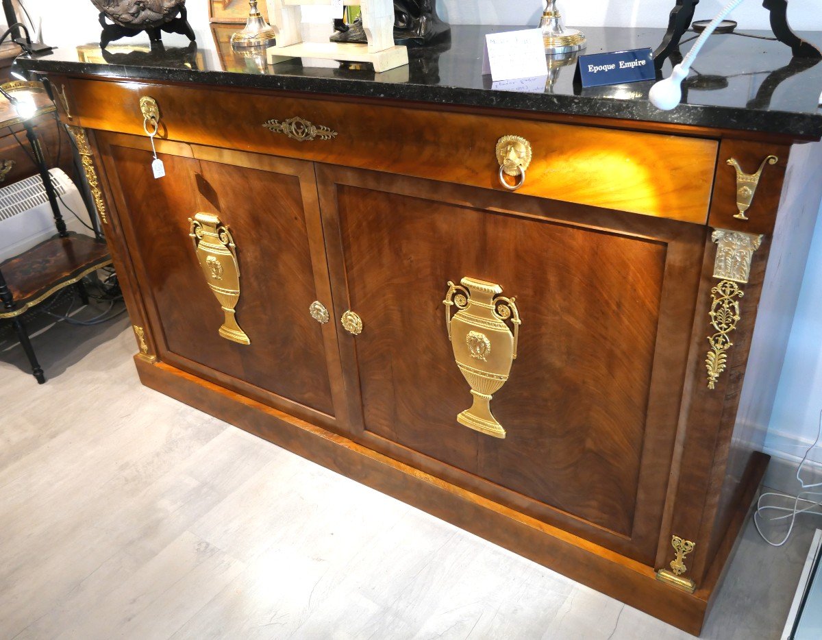 Proantic: Buffet d'Appui Epoque Empire XIXe