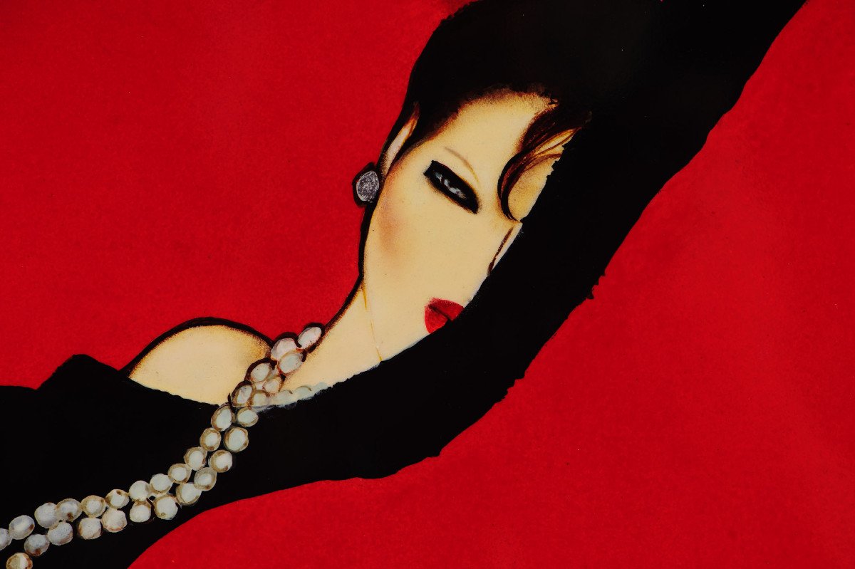 Proantic: Painting By René Gruau.