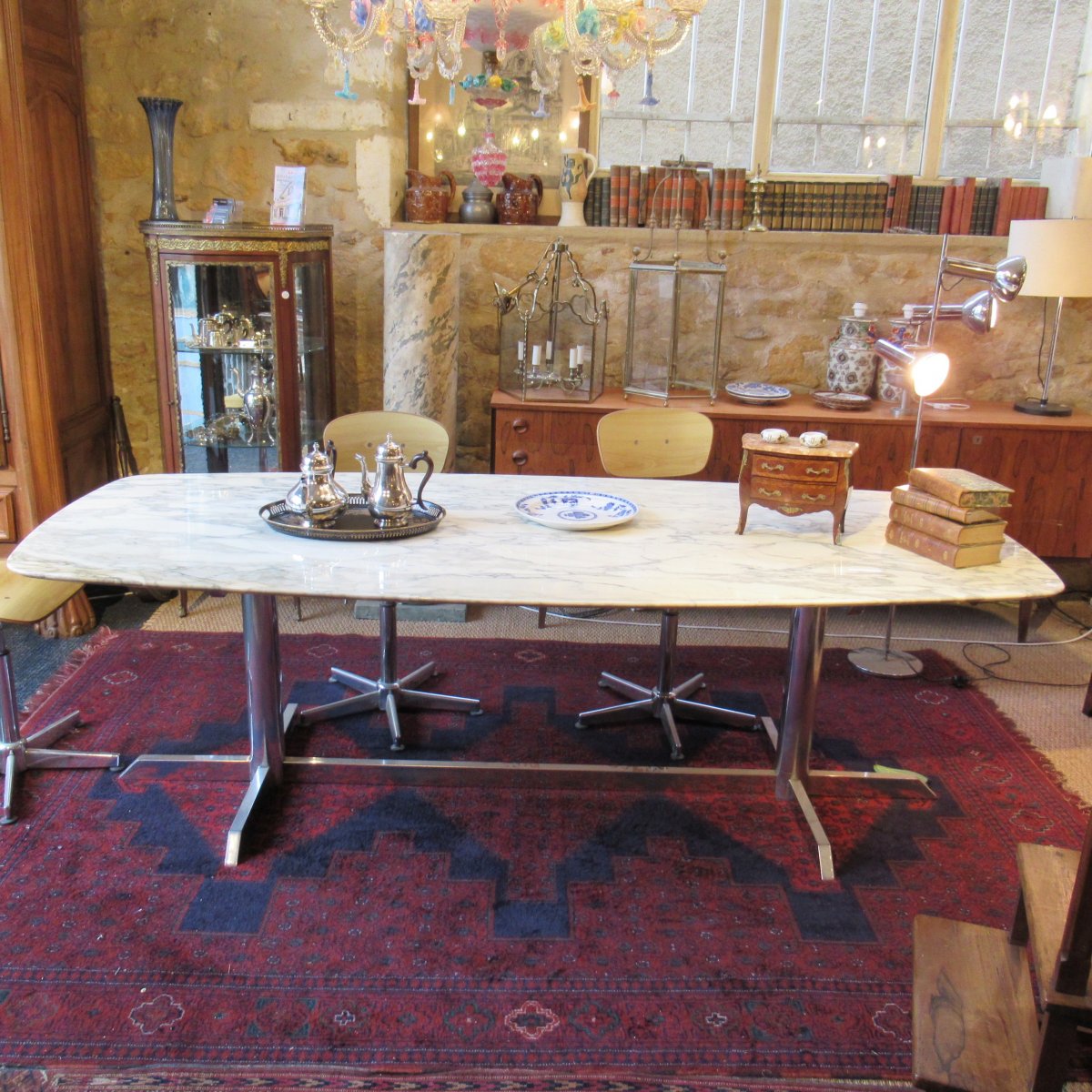 Proantic: Large Conference Marble Table