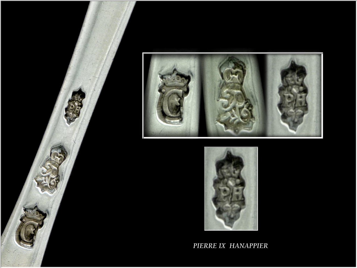 Proantic: Pierre IX Hanappier - Housewife With Six Place Settings 18th