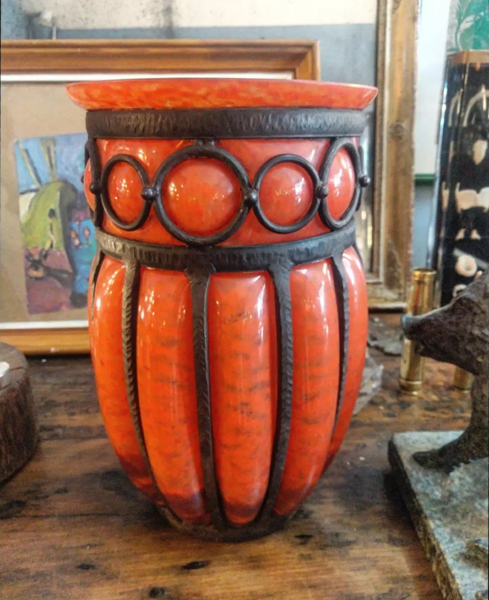 Proantic: Art Deco Delatte Nancy Vase