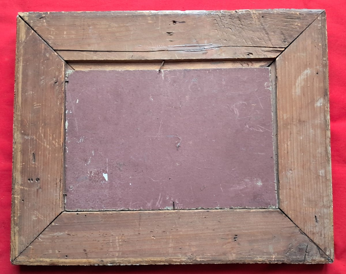 Proantic: Marine Oil François Pierre Barry 19th Century Port Boats Mar