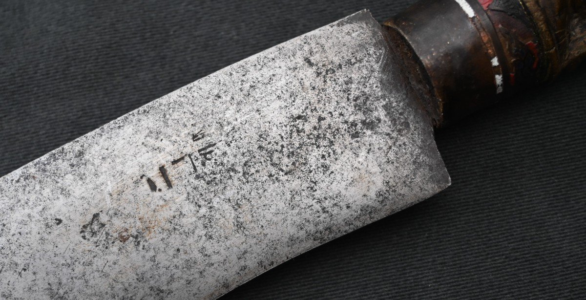 Proantic: Indian Hindu Knife With Hanuman Handle