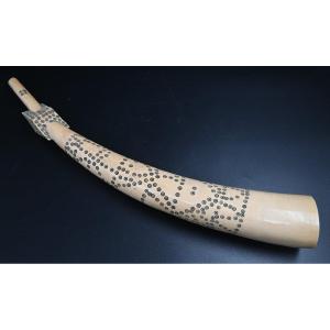 Proantic: Exceptional Trumpet From The Mangbetu, Dr Congo