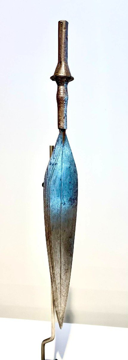 Proantic: Exceptionnel Rare Couteau De La Tribu Kota / Kele / Mbete