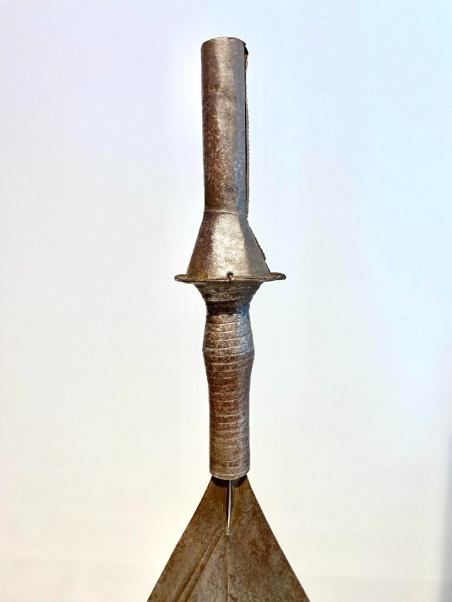 Proantic: Exceptionnel Rare Couteau De La Tribu Kota / Kele / Mbete