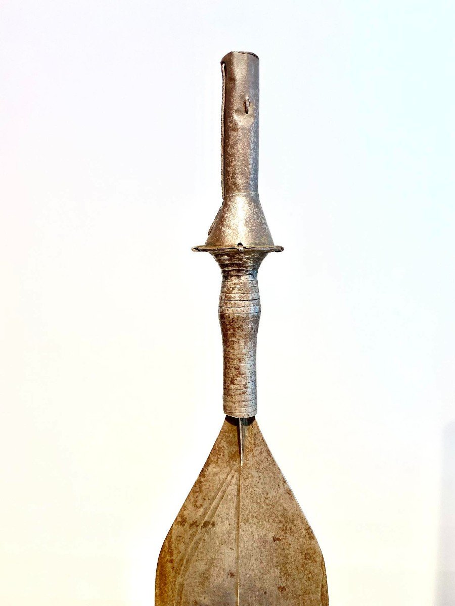 Proantic: Exceptionnel Rare Couteau De La Tribu Kota / Kele / Mbete