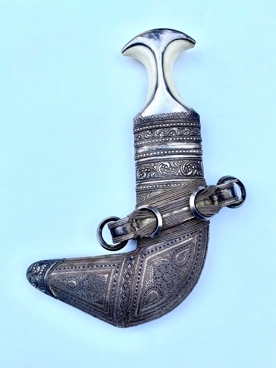 Proantic: Poignard Oman Saudi Arabie Khanjar Koummiya Koummya Jambiya