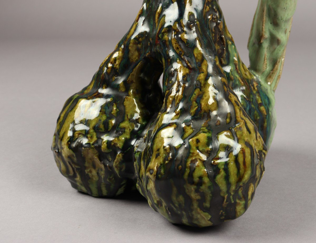 Tripod Pitcher, Called Andromeda, By Pierre-adrien Dalpayrat