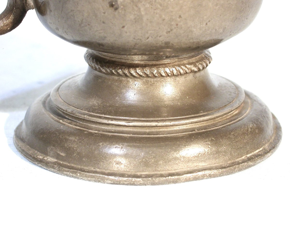 Proantic: Rare Pewter Egg - Metz (?), Circa 1700