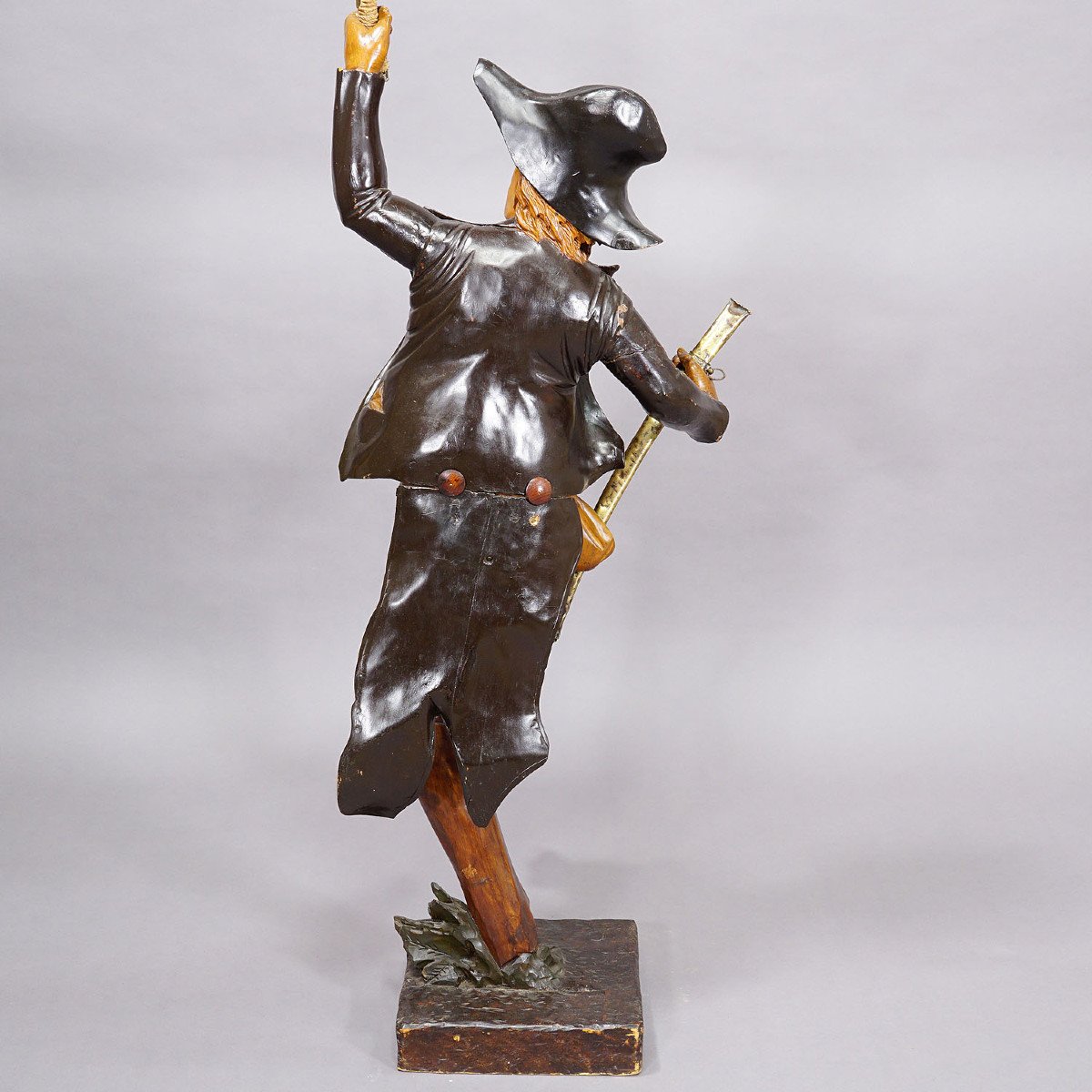 Proantic: Large Antique Statue Of A French Freedom Fighter Ca. 1920s