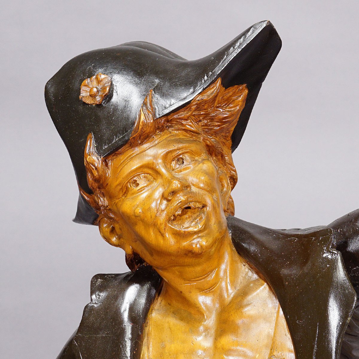 Proantic: Large Antique Statue Of A French Freedom Fighter Ca. 1920s