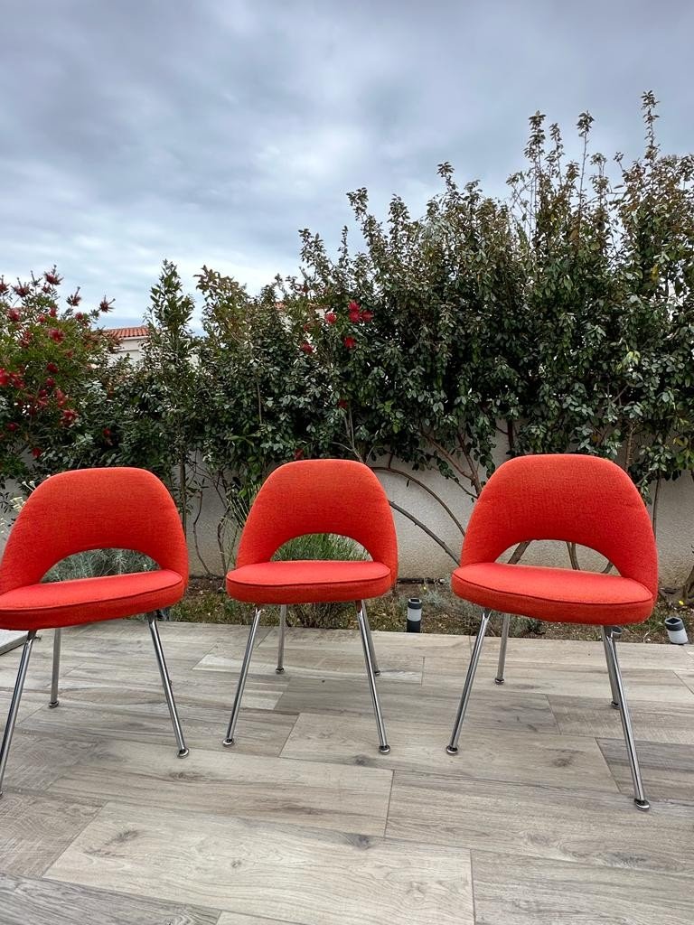 Proantic: Conference Chairs By Eero Saarinen For The Publisher Knoll I