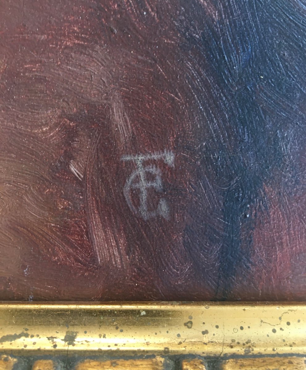 Proantic: Frederick Goodall Huile Sur Toile