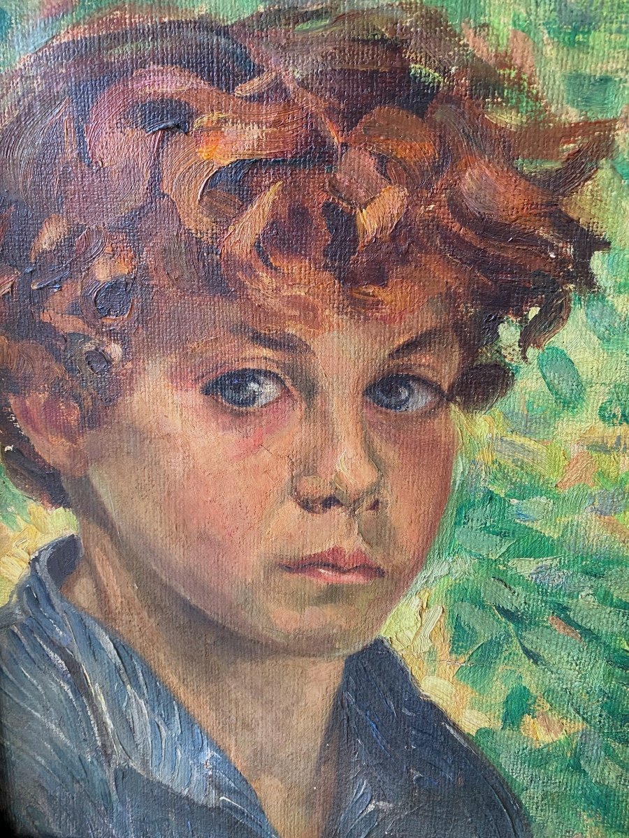 Proantic: Portrait Impressionniste Début XXè