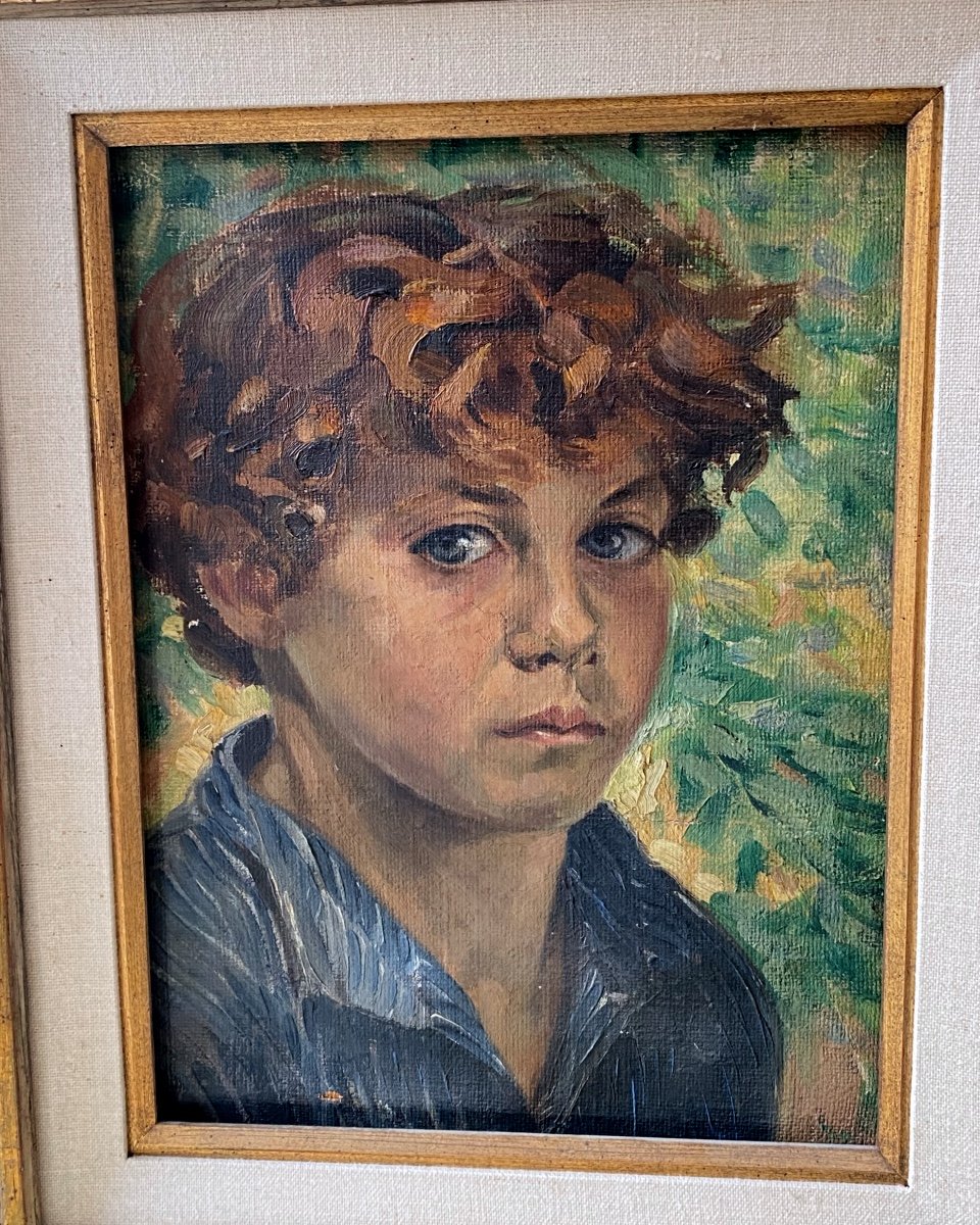 Proantic: Portrait Impressionniste Début XXè