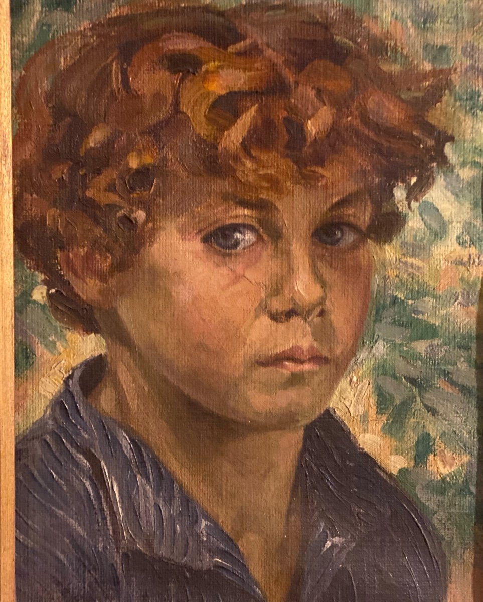 Proantic: Portrait Impressionniste Début XXè