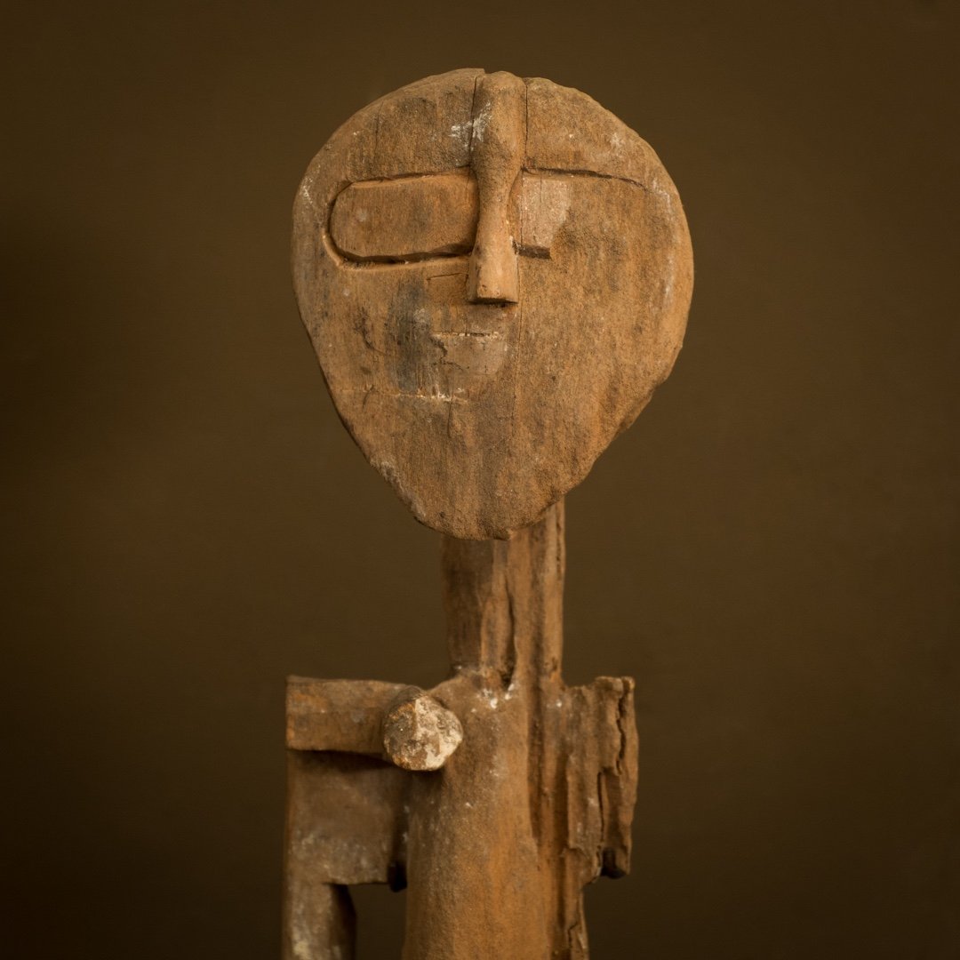 Proantic: Large Adan Figure .. African Art . Ghana