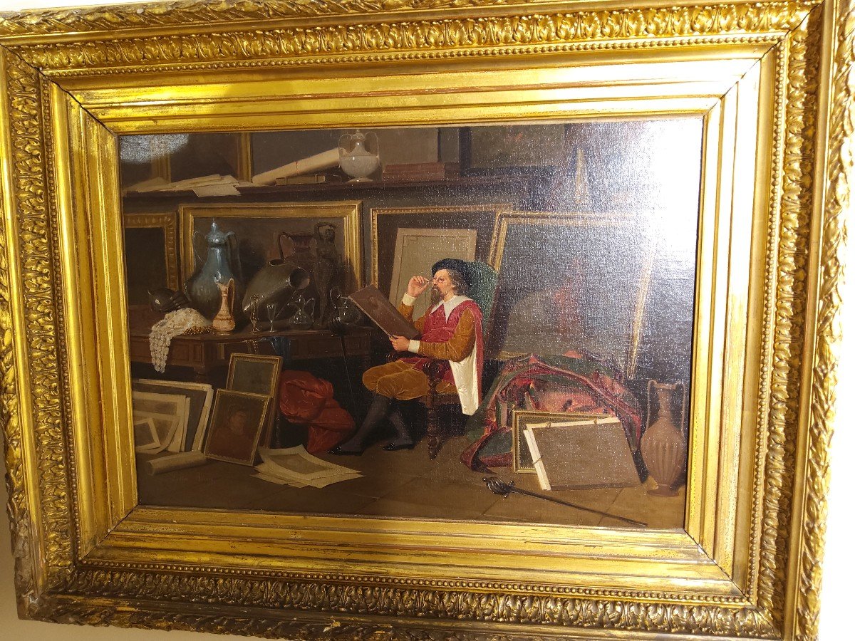 Proantic: Peinture XIX Par Giovanni Della Rocca