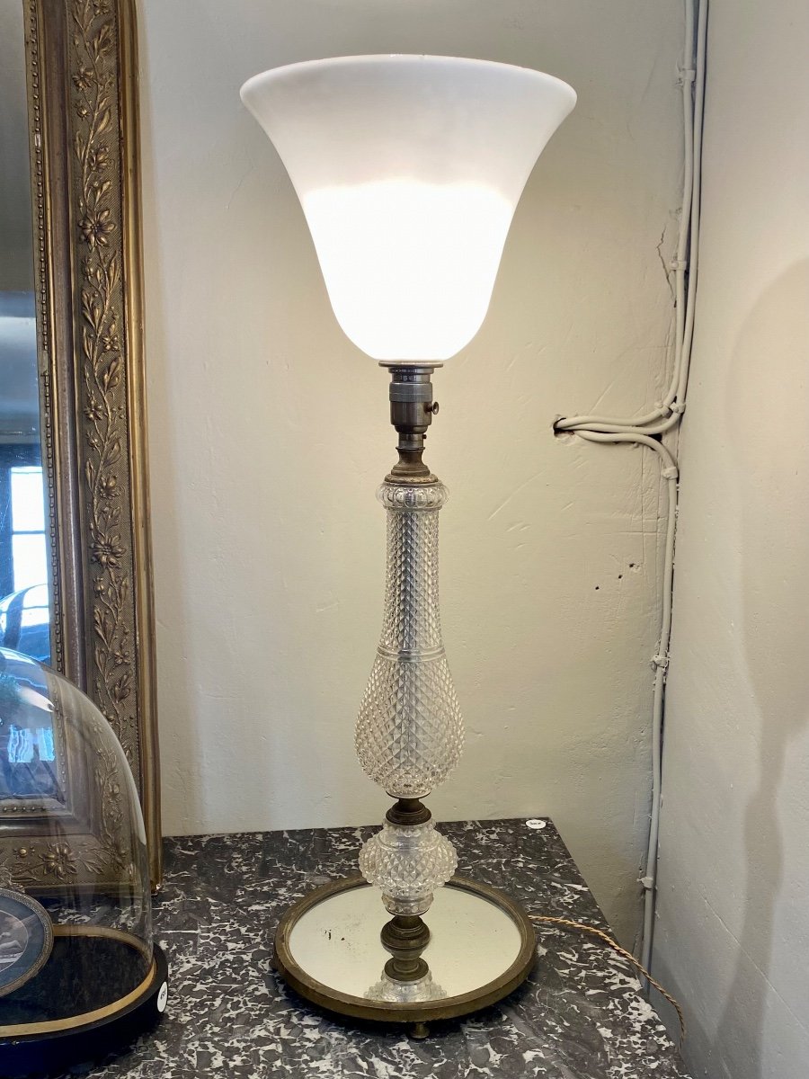 Proantic: Very Large Glass Lamp