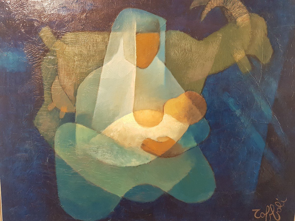 Proantic: Louis Toffoli (1907 - 1999) - Beautiful Oil On Canvas